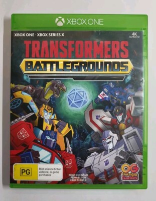 TRANSFORMERS: BATTLEGROUNDS (PAL) • MICROSOFT XBOX ONE / SERIES X Mint ...