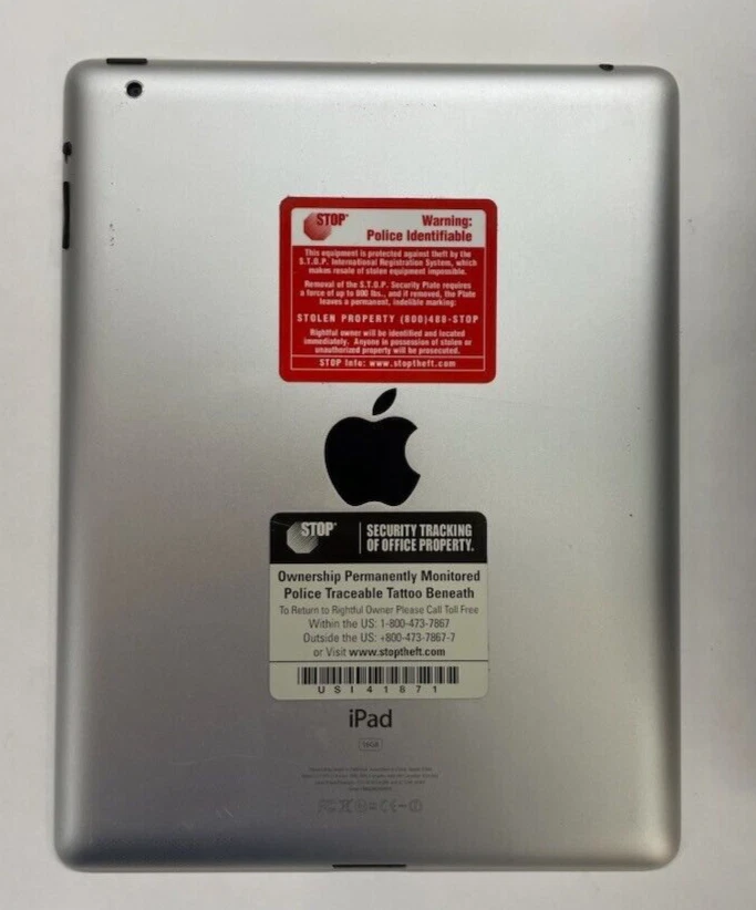 Ipad 2 Black Back