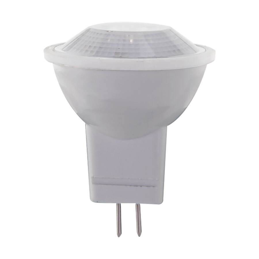 Satco 2W MR11 LED GU4 Base, 3000K/12V 36 deg. Angle, 2-Card, White ...