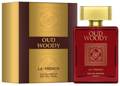 LA' French Oud Woody Eau de Parfum For Unisex 100% Authentic - 100 ml ...