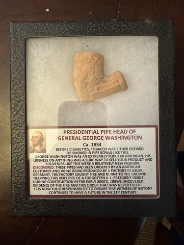 President George Washington Clay Smoking Pipe | eBay