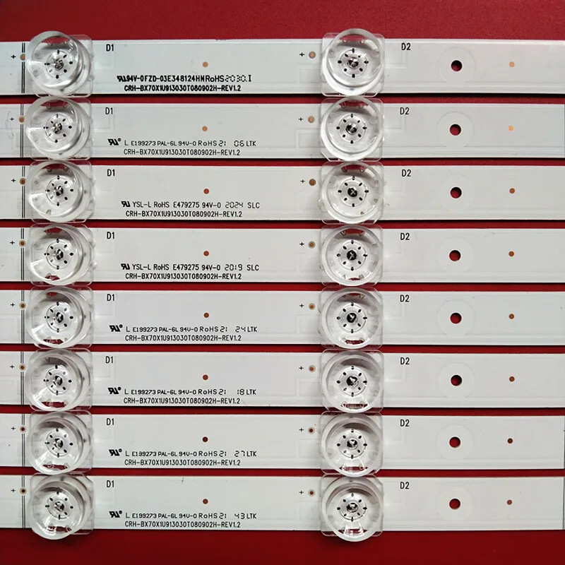 LED Strips For Hisense 70A7100F 70AE7000F 70AE7010F 70A6G 70H6570G ...