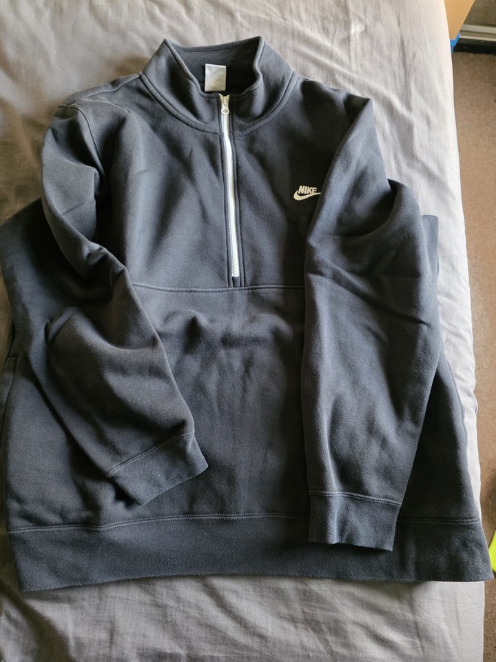 Men's Nike 1/4 Zip Sweatshirt Size XXL | eBay UK