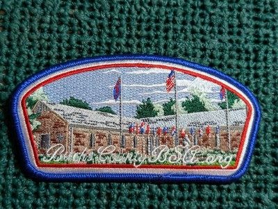 Bucks County Council, CSP, 2017, "BucksCountyBSA.org", Blue Border | eBay