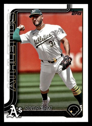 2025 Topps Baseball Card #245 Abraham Toro Athletics | eBay