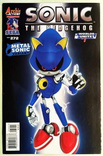 SONIC The HEDGEHOG Comic Book #272 Variant July 2015 A RAY OF HOPE ...