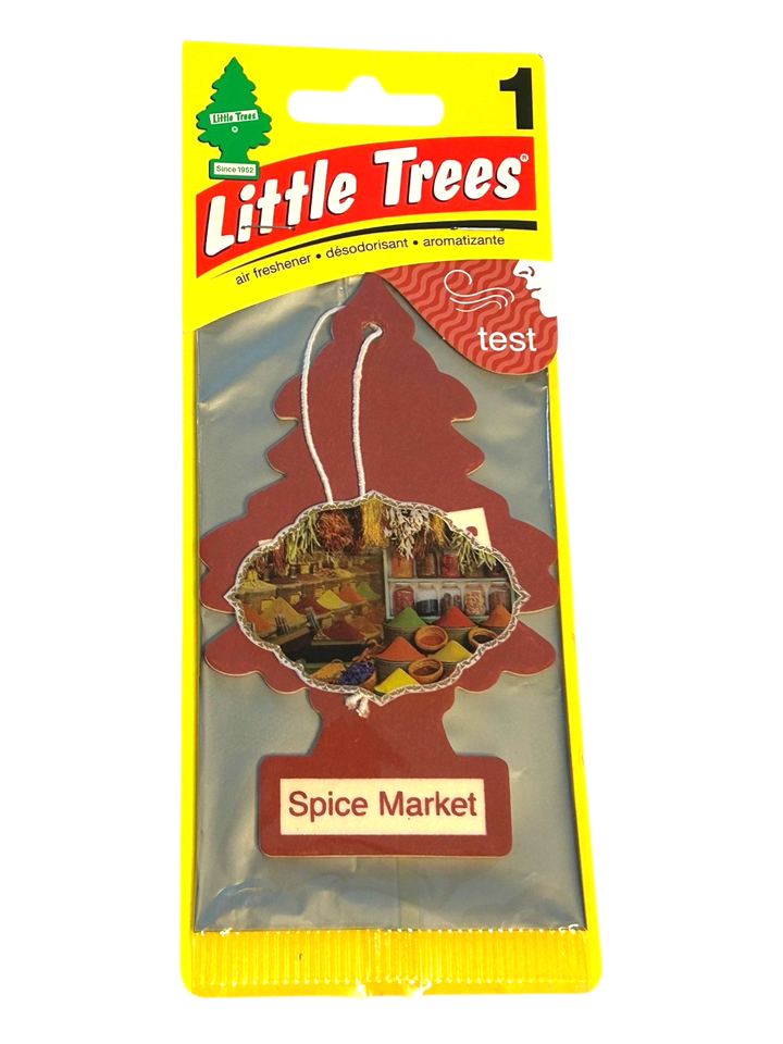 Little Trees Spice Market U1P-10284 Discontinued Car Air Freshener - 3 ...