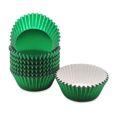 Green Cupcake Liners 160-count Standard Wrappers Muffin Baking Cups for ...