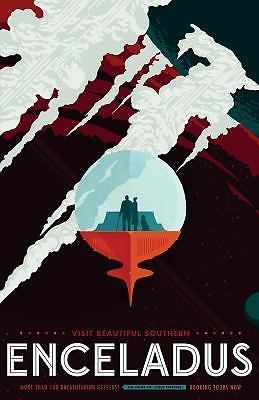 Enceladus : Journal with Cover Art by NASA by Anthony Adams (2016 ...