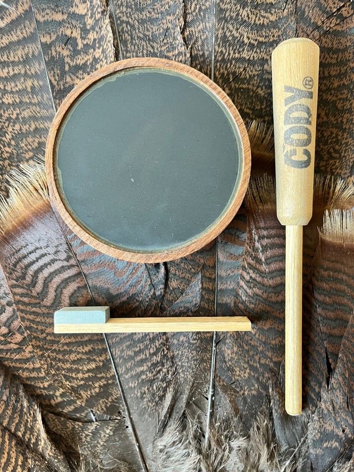 CODY SPEC I Turkey Call with Cody Striker and Conditioning Stone - RARE ...
