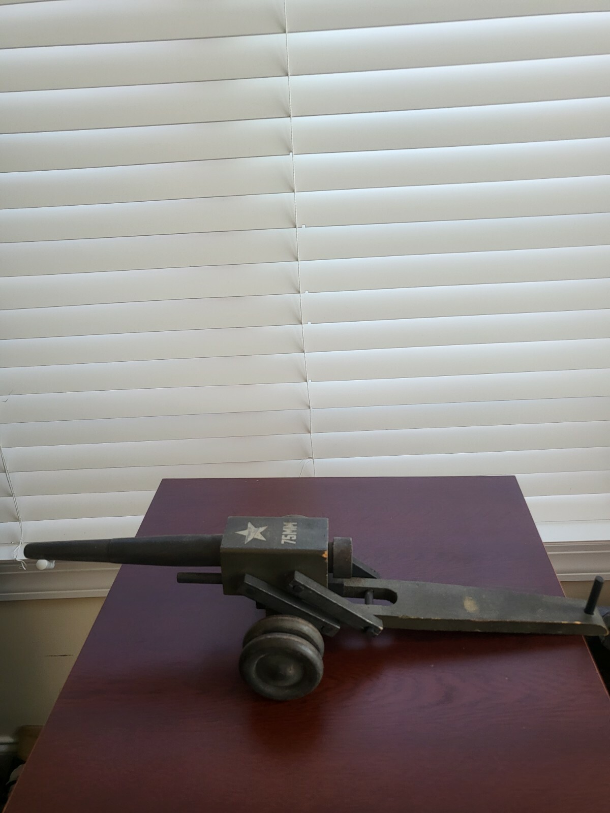 Wooden Army 75mm Canon toy | eBay