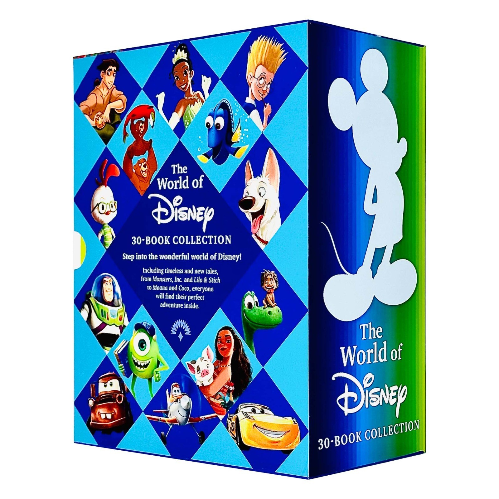 The World of Disney 30 Books Collection Box Set Coco, Cars 3, Moana ...