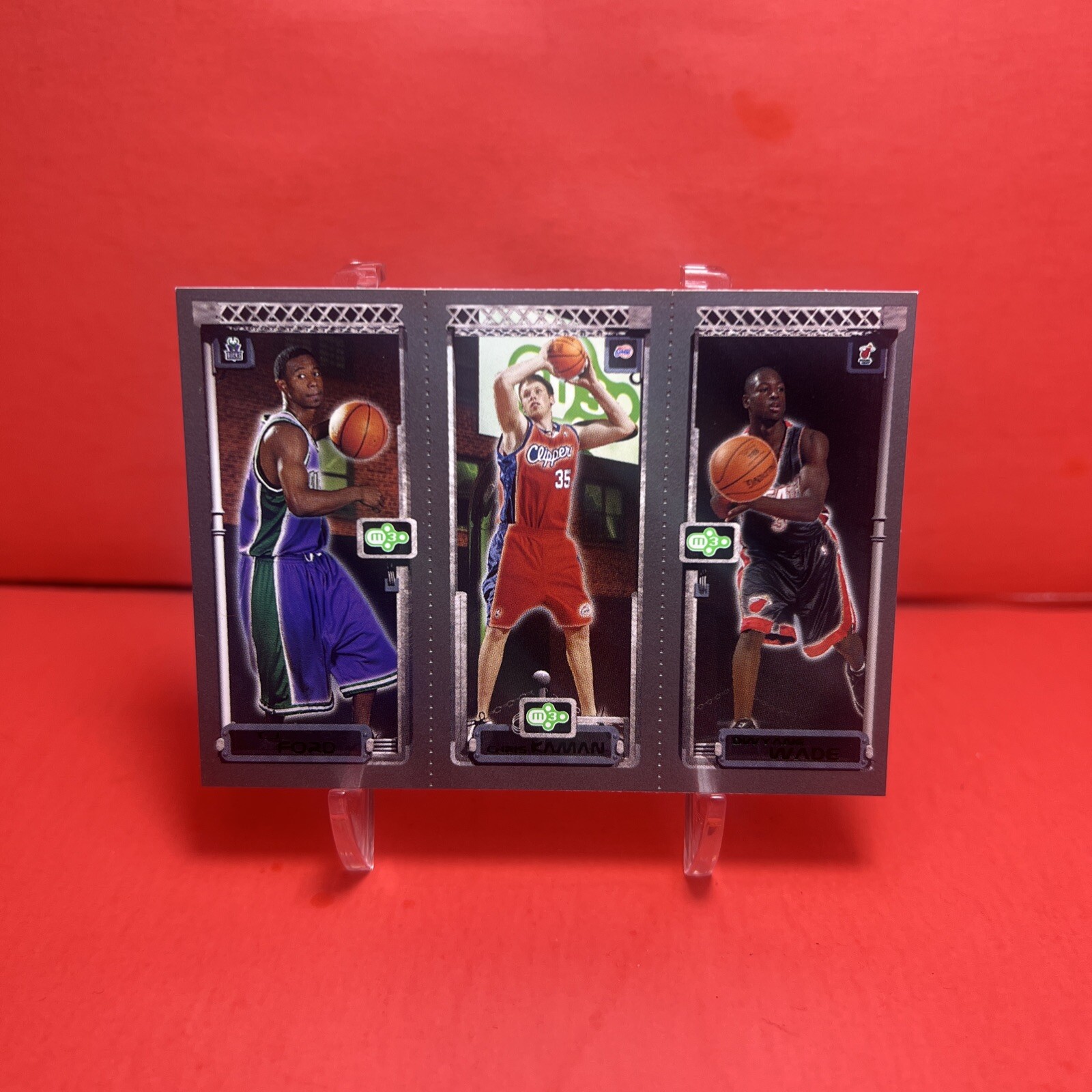 2003-04 Topps Matrix Dwyane Wade/Chris Kaman/TJ Ford 115-116-118 Rookie ...