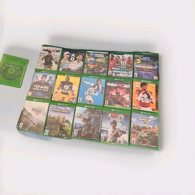 16 Xbox One Disc Games & 3 Wii Disc Games(Wii Console INCLUDED) | eBay