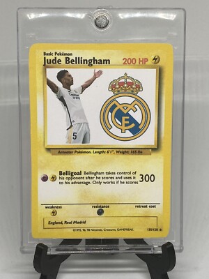 Jude Bellingham Pokémon Card Real Madrid Rookie | eBay