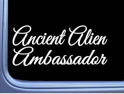 Ancient Alien Ambassador M410 8 inch Sticker empath mystical Decal ...