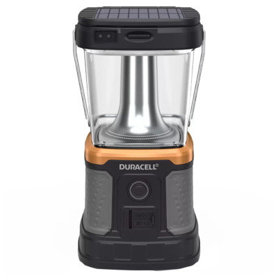 Duracell 3000 Lumen Rechargeable Lantern – Solar, USB, Qi, D Battery ...
