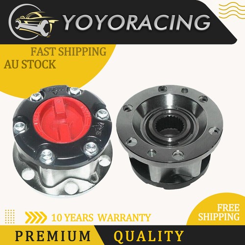 2x Free Wheel Locking Hub Fit For Diesel 4WD Toyota Hilux KZN165 LN167 ...