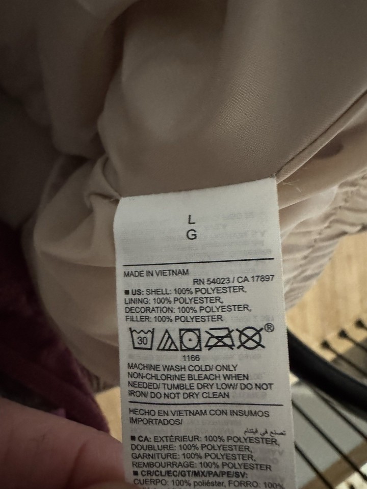 Women's Old Navy Hooded Sherpa Hybrid Jacket Large Mocha Taffy Beige ...