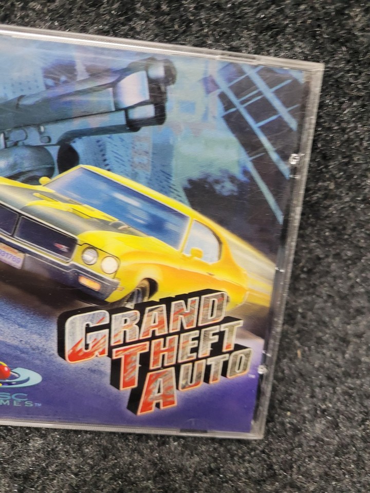 Vintage Grand Theft Auto PC CD-ROM Video Game ASC Games 1997 Complete ...