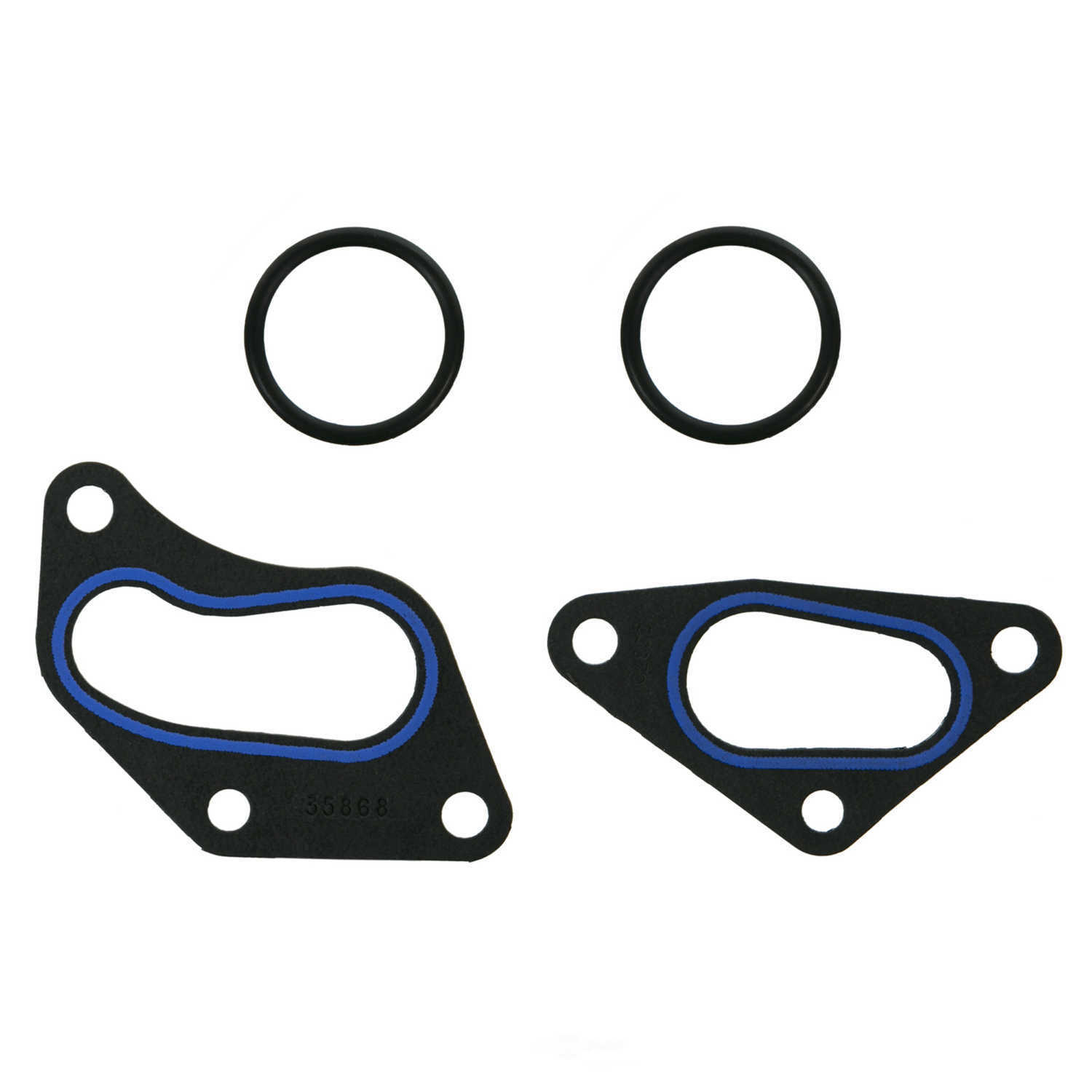 Engine Coolant Crossover Pipe Mounting Set-Water Crossover Mounting Set ...