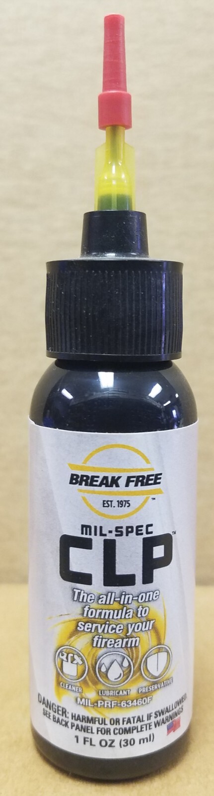 Break-Free CLP -- Cleaner, Lubricant, Preservative -- variety of sizes ...