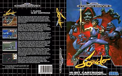 - Strider Mega Drive PAL Box Art Case Insert Cover Only | eBay