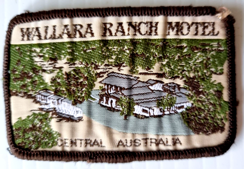 Wallara Ranch Motel - Central Australia NT- Souvenir Vintage Cloth ...