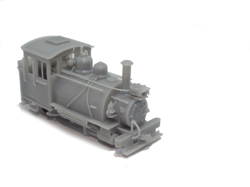 Fourdees Baldwin Steam Locomotive 'Eddystone' 009 / OO9 Kit for Kato ...