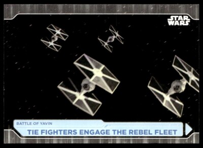 2021 Star Wars Battle Plans Tie Fighters Engage The Rebel Fleet #64 | eBay