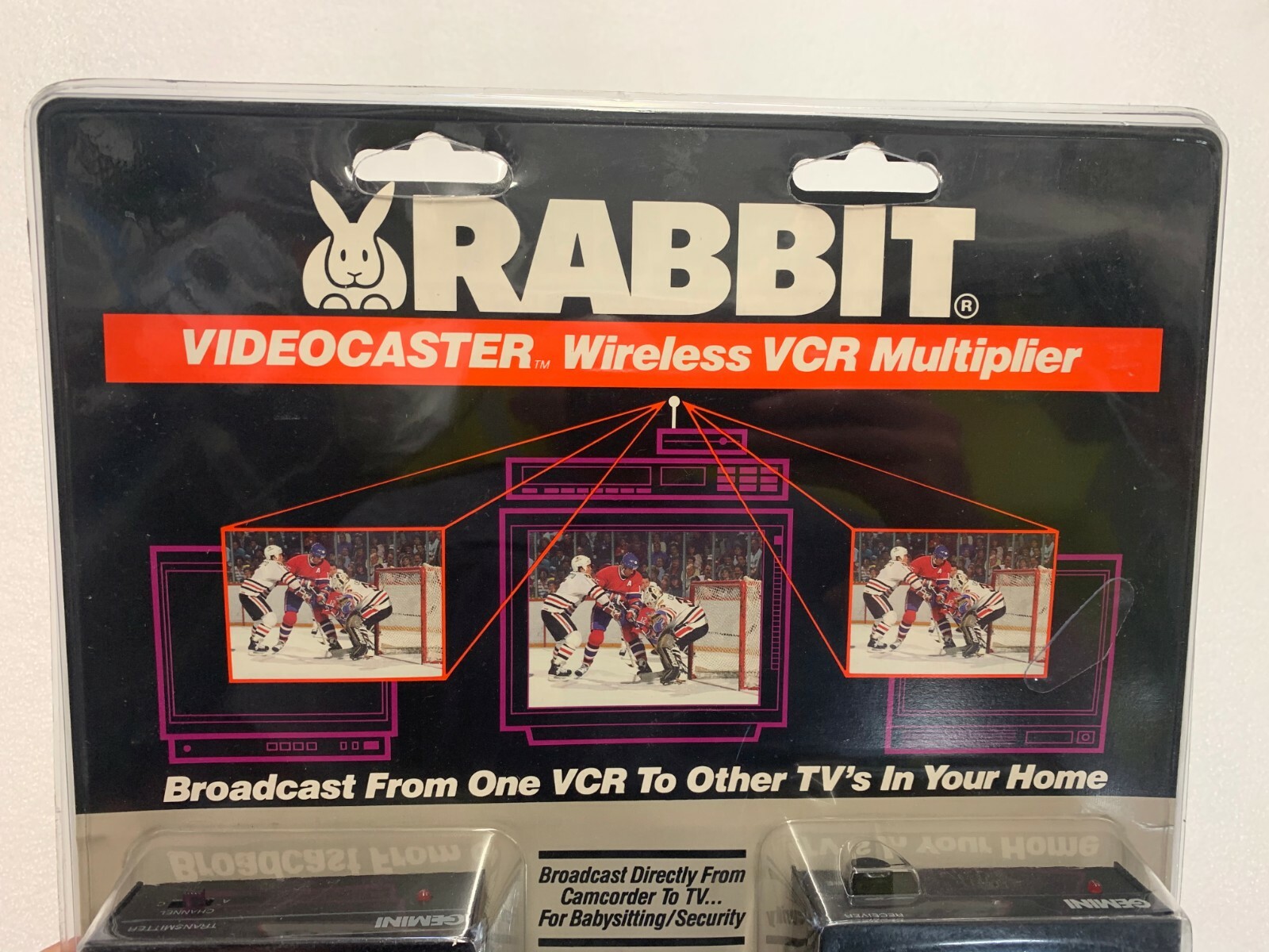 NEW Vintage Rabbit VideoCaster Wireless VCR Multiplier VC2000 Gemini ...