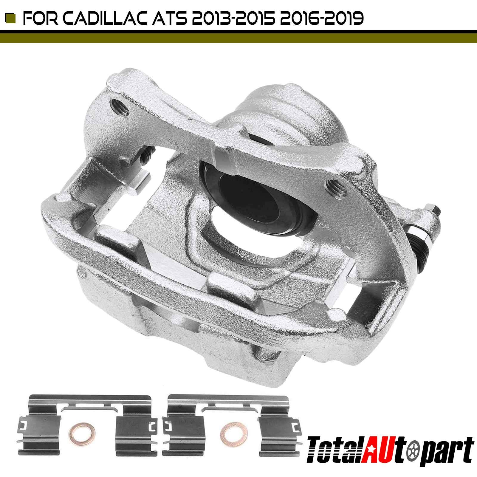 Brake Caliper w/Bracket & Phenolic Piston for Cadillac ATS 13-19 Front ...