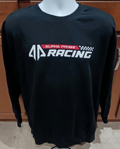 Alpha Prime Racing XL Team Issued Black Shirt NASCAR Earnhardt Caruth ...