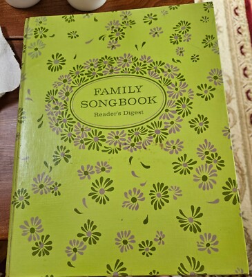 Vintage Readers Digest Family Songbook 1969 Hardcover Spiral Bound ...