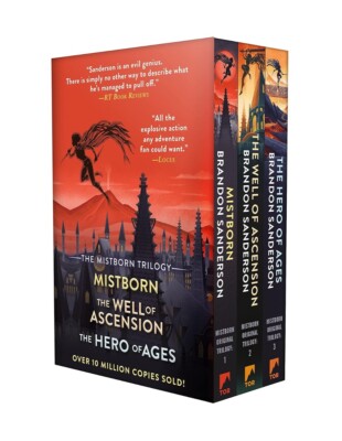 Mistborn Trilogy TPB Boxed Set: Mistborn, The Well of Ascension, The ...
