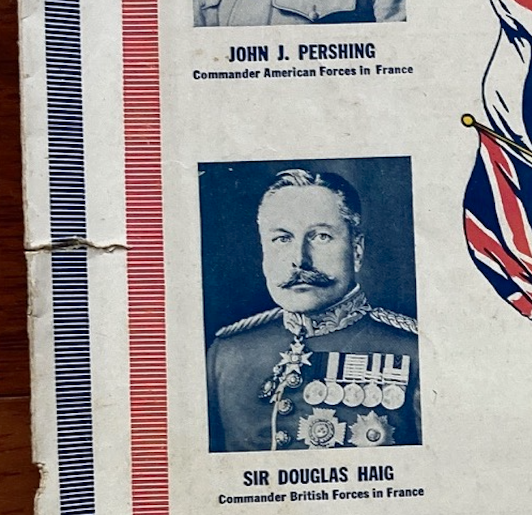 WWI "Our Victory Atlas" Soldier Record book, Deweese Nebraska Dobesh ...