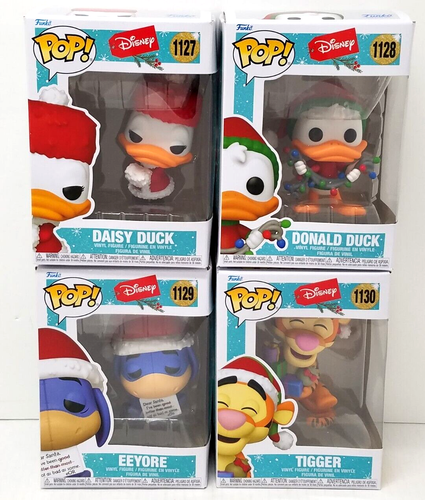 Funko Pop! Disney Eeyore 1129, Tigger 1130, Daisy 1127, Donald Duck ...