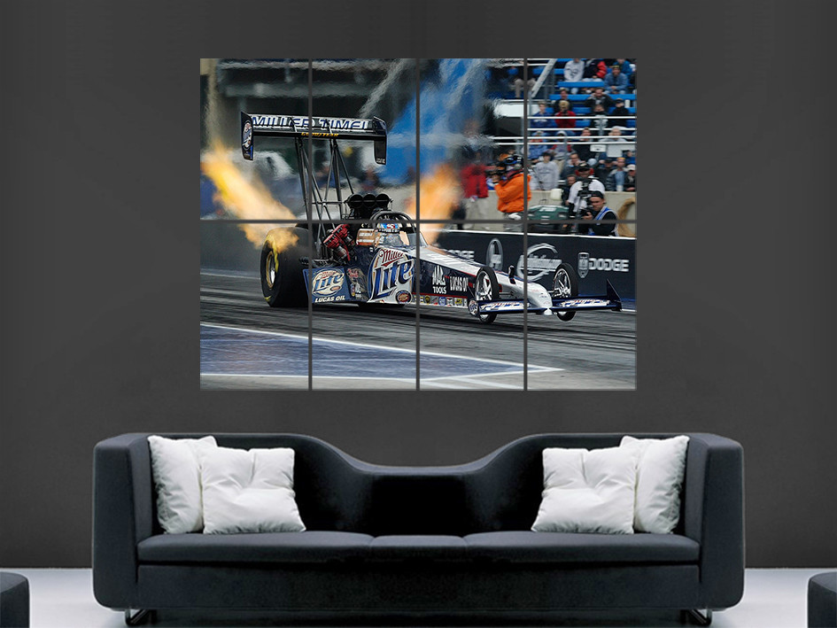 DRAG RACING POSTER CARS DRAGSTER USA SPEED WALL ART PRINT PICTURE GIANT ...