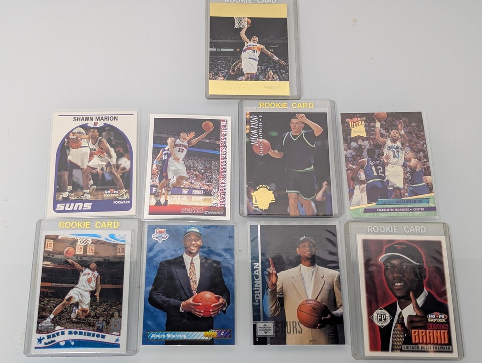 Lot Of 9 NBA Basketball Rookie Cards | eBay