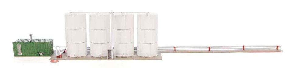 Walthers 933-4181 Corn Syrup Transfer - Transload Facility Kit HO Scale ...