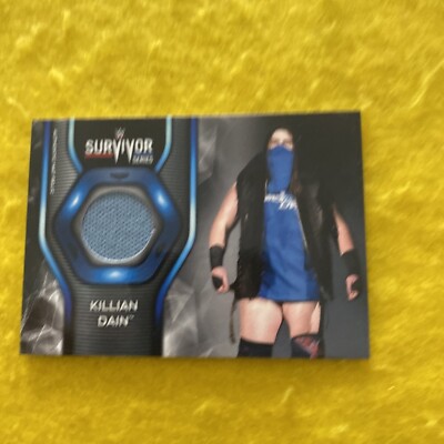 2019 Topps WWE Smackdown Mat Relics Killian Dain #MR-KD | eBay