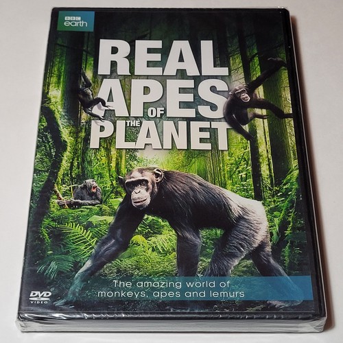 Real Apes of the Planet (DVD, 2017) BBC Earth Brand New Free 1-Day ...