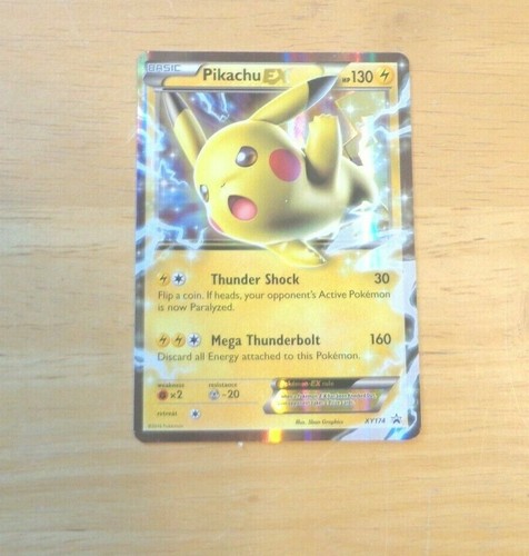 2016 Pokemon TCG Pikachu EX PROMO Holo XY174 | eBay