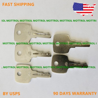 AR51481 C1098JD JD KEYS 5 PK FITS JOHN DEERE Multiquip, and Indak ...