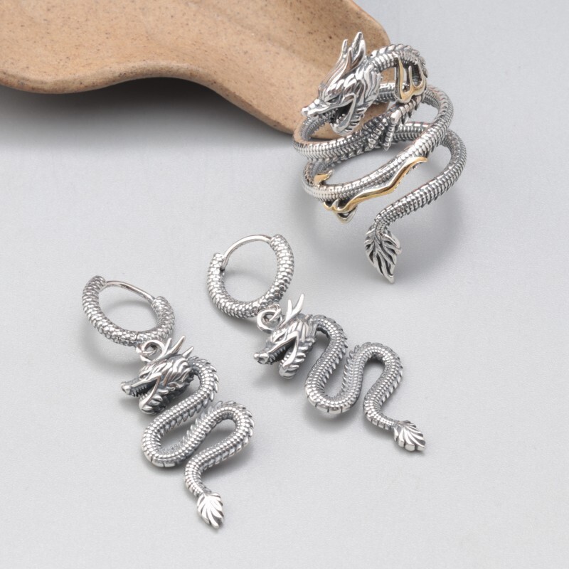 A22 Ring Drache Jahr des Drachen 2024 Silber 925 | eBay.de