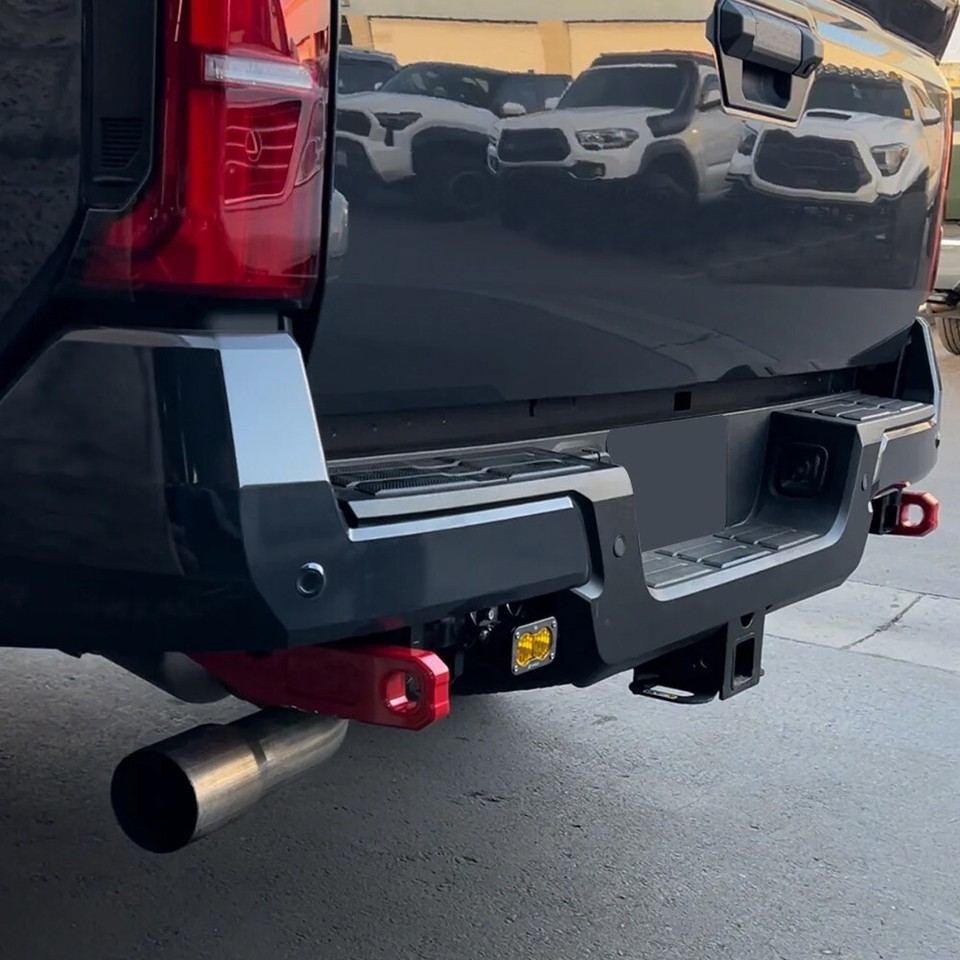 2Psc Rear Trailer Tow Hooks Recovery Points Fits For Toyota Tacoma 2024 ...