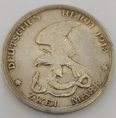 Moneda Alemana. Deutsches Reich. 1913. ZWEI MARK. | eBay