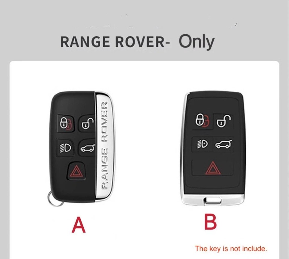 Key Fob Cover Case Shell for Jaguar Land Rover Range Rover Discover ...