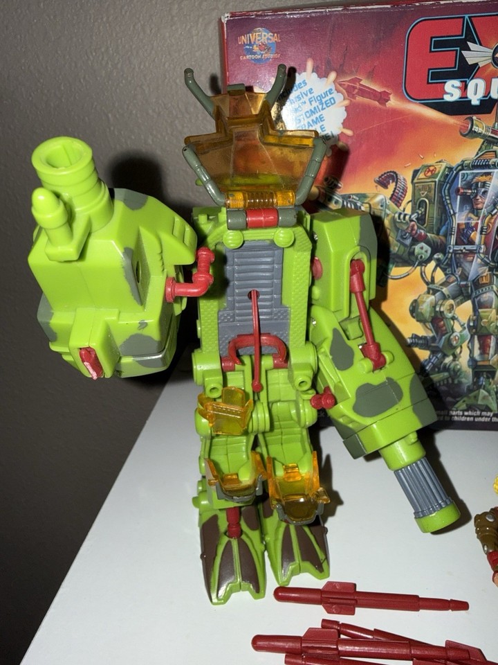 Playmates Exo Squad Alec Deleon W/Field Communications E-frame Boxed | eBay
