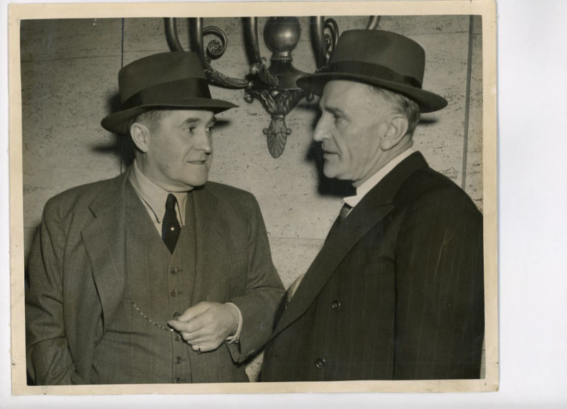 Joe McCarthy & Casey Stengel 1942 Press Photo Boston Braves New York ...
